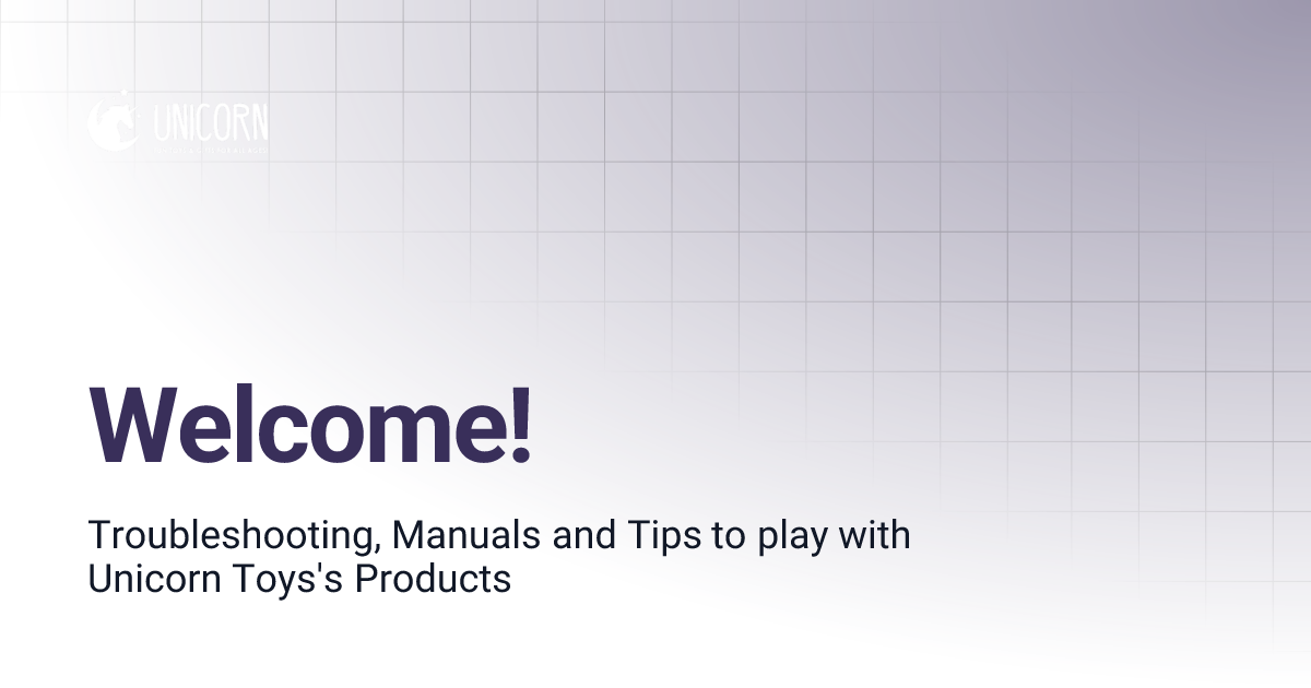 Welcome! | @playwithunicorn Support