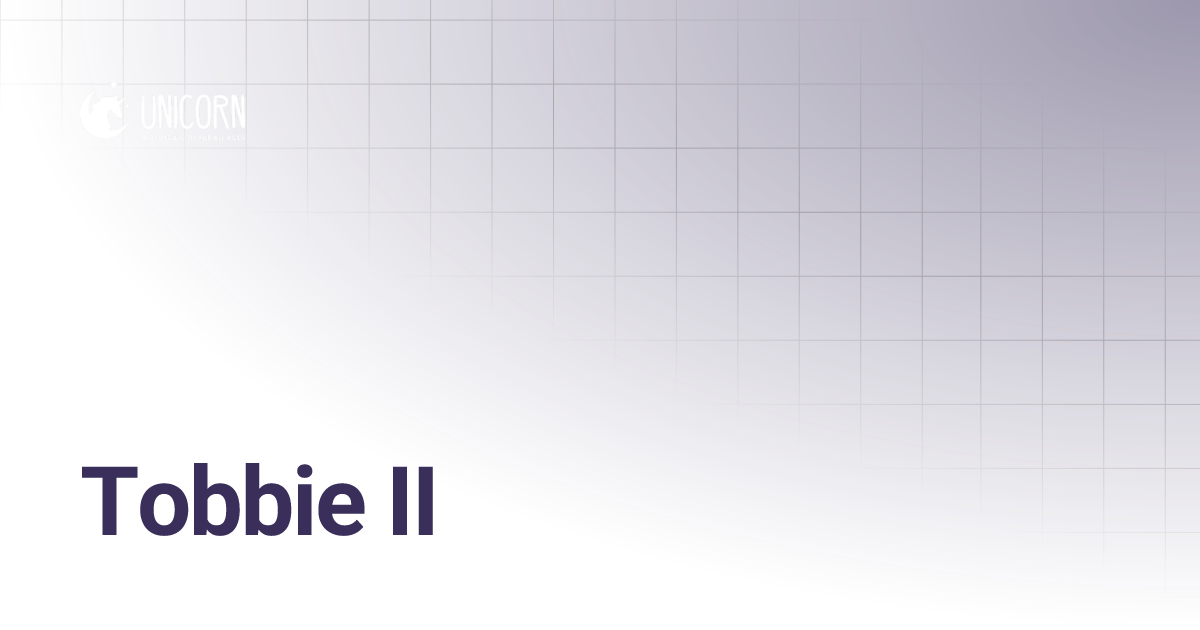 Tobbie II | @playwithunicorn Support